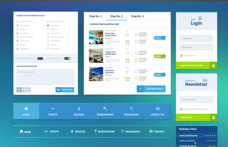 PixelKit - CityBreak UI Kit | DealFuel