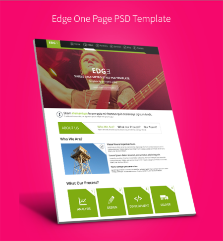 Sunday Freebie: Wedding & Edge PSD Templates | DealFuel