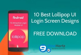 10 login Screen UI Designs For Android [Lollipop]