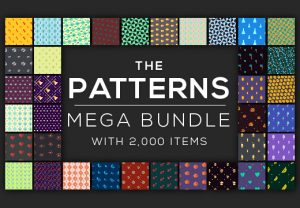 Vector Background Patterns - Collection of 2000 Patterns