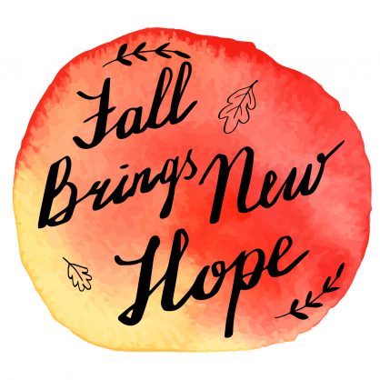 Free 6 Autumn Hand Lettering & Watercolor Designs