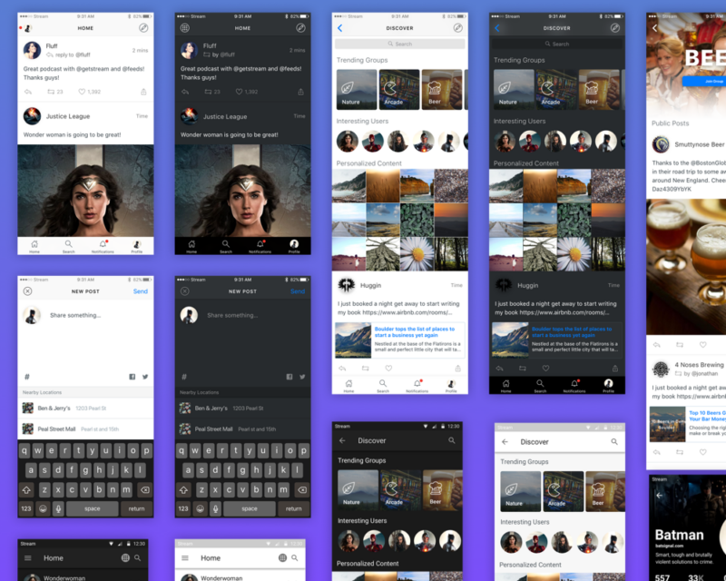 Free Social Media UI Kit - Boost Your Social Activity Streams