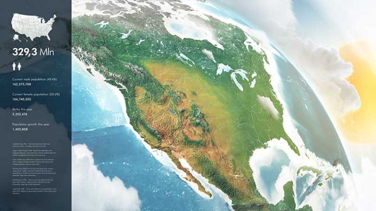 World Map Graphics Bundle Of 3D Earth illustrations | DealFuel