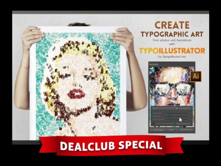 Typography Illustrator - Turn Photos Into Typographic Art