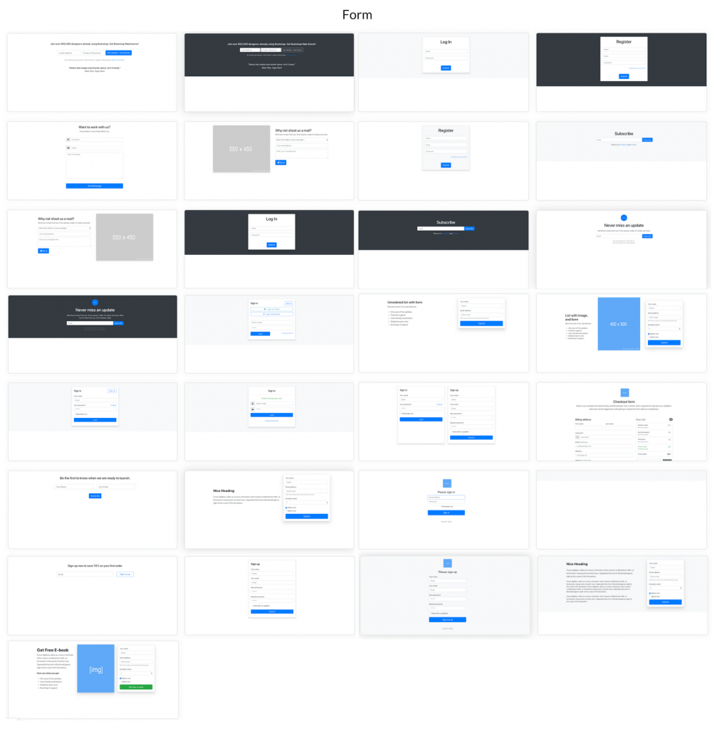 Bootstrap Website Builder & Wireframe Tool - Blueprints App