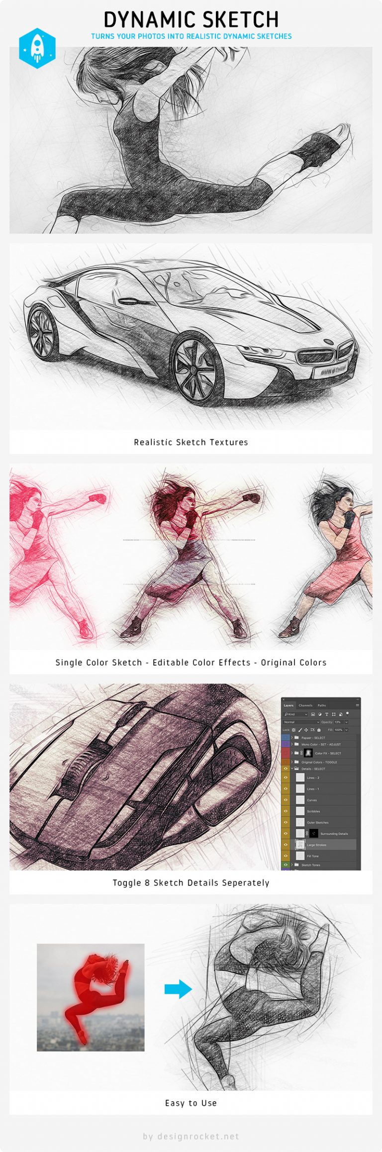 Creative Photo Effects Bundle With 6 Image FX Effects | DealFuel