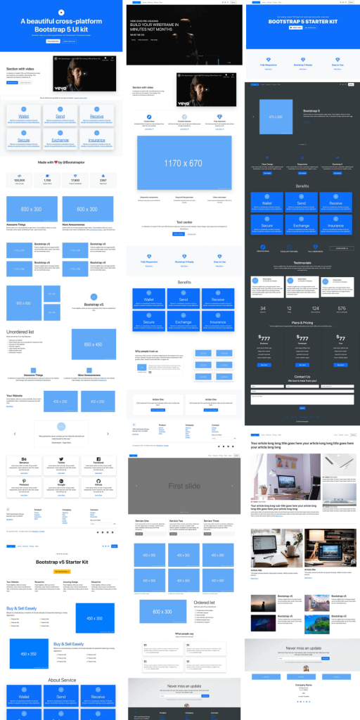 50+ Bootstrap 5 Templates From Bootstrap v5 Starter Kit Pro | DealFuel