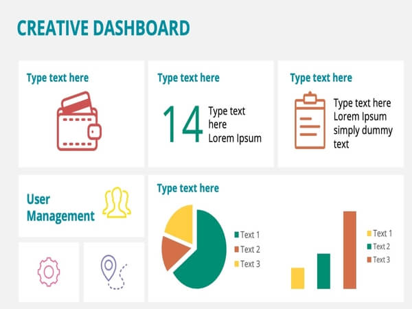 Smart Dashboard Creator Kit: 186 PowerPoint & Keynote Slides