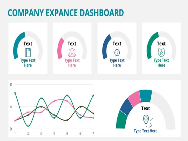 Smart Dashboard Creator Kit: 186 PowerPoint & Keynote Slides