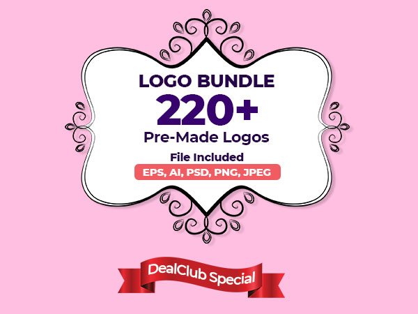 220+ Pre Made Vector Logo Templates - Commercial License
