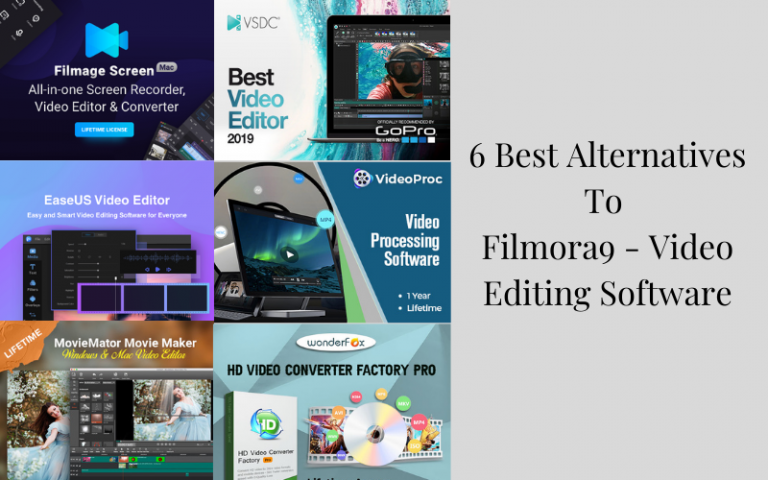 6 Best Alternatives To Filmora9 Video Editing Software - Blog