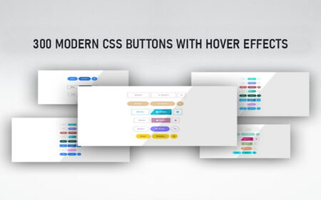 300 Modern CSS Buttons With Hover Effect | DealFuel