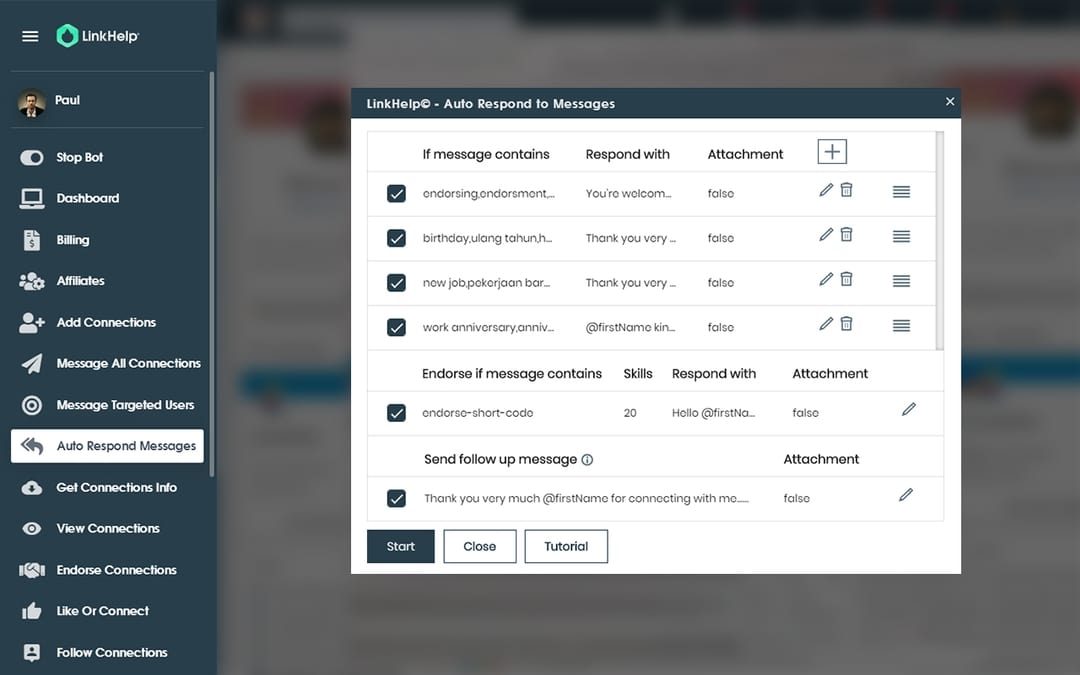 LinkHelp - Your LinkedIn Helper - LinkedIn Automation Tools