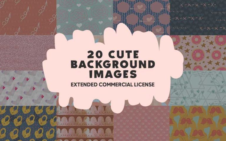 20 Cute Backgrounds - Cute Background Wallpaper - JPEG Format