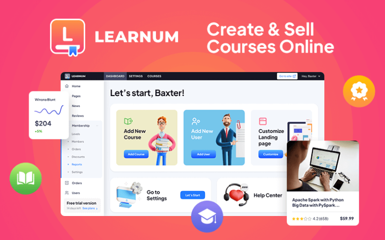 Learnum - Smart learning management system