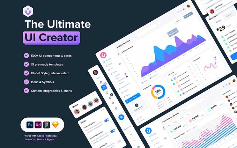 The Ultimate UI Creator | Extended Commercial License | DealClub