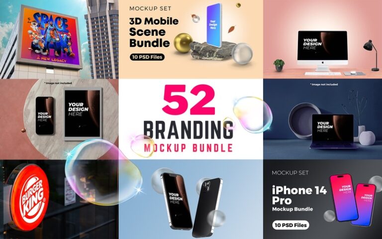 The Ultimate Branding Mockups Bundle | DealFuel