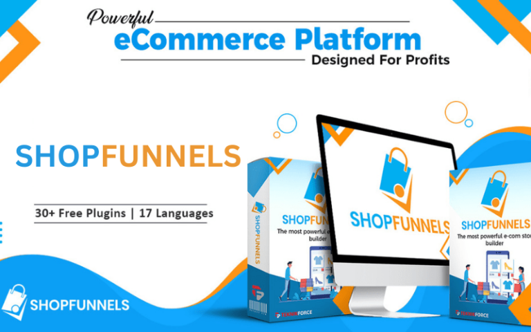 ShopFunnels - All-In-One Ecommerce Store Builder | DealFuel