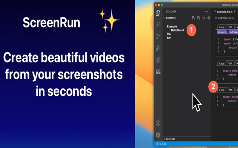 ScreenRun - Dynamic Video Creation Tool | Lifetime Access