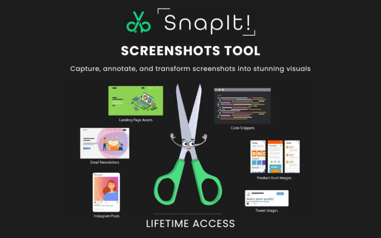 SnapIt - Screenshots Tool - Lifetime Access | DealFuel