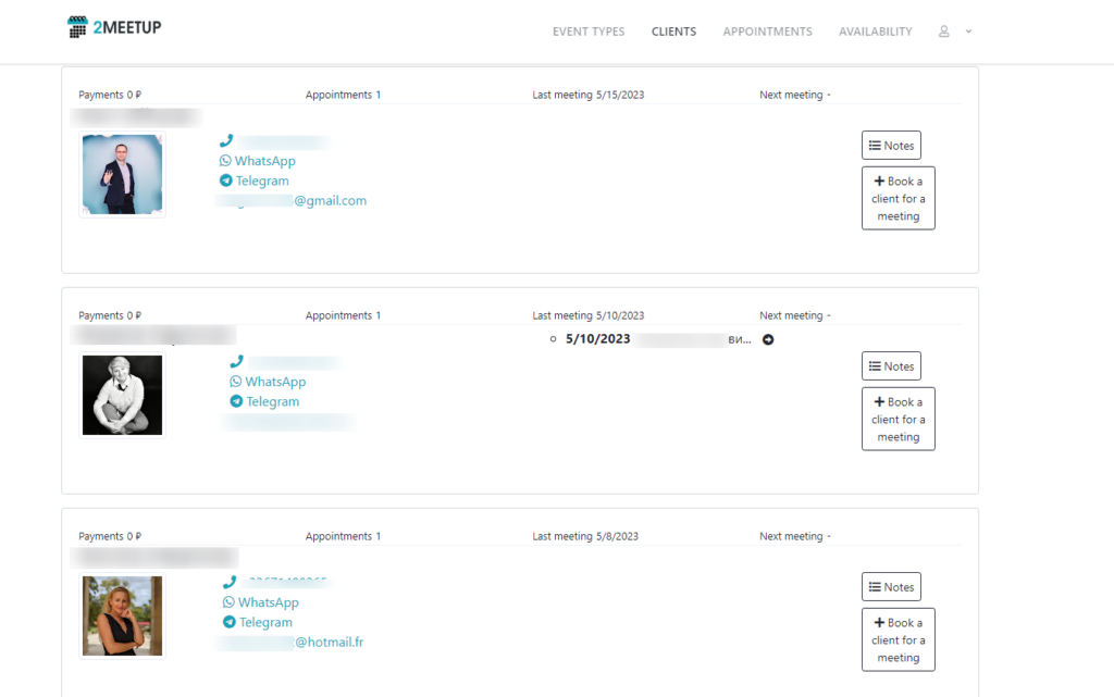 2MeetUp - Online Meeting Scheduler | Annual Plan