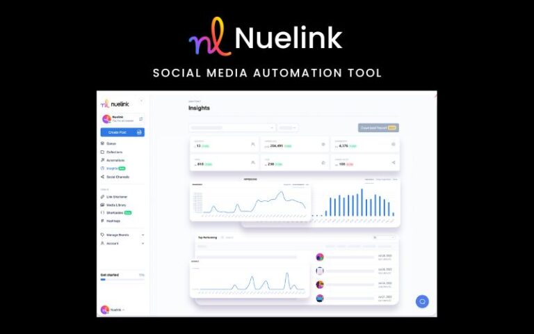 Nuelink - Social Media Automation Tool | Lifetime Access