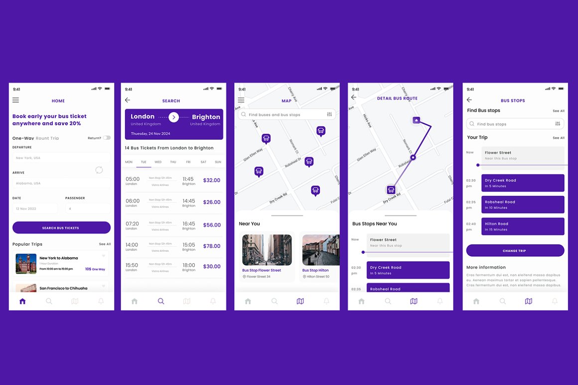 21 Mobile App UI Kits Bundle - Extended License | DealFuel