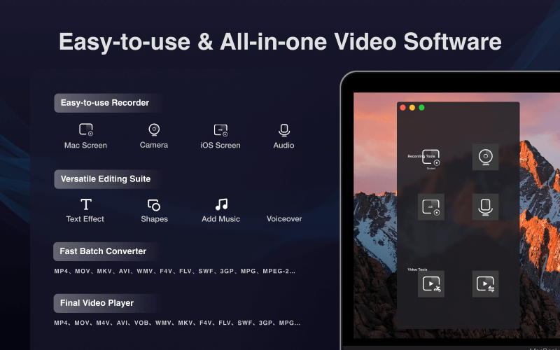 Filmage Screen - Recorder, Mirroring & Editor | Lifetime Access