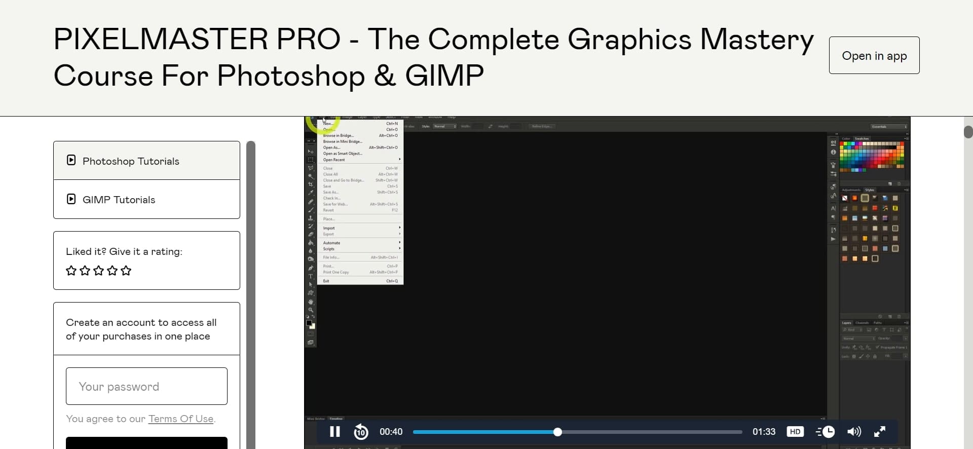 Pixelmaster Pro - Online Course for Photoshop & GIMP | DealFuel