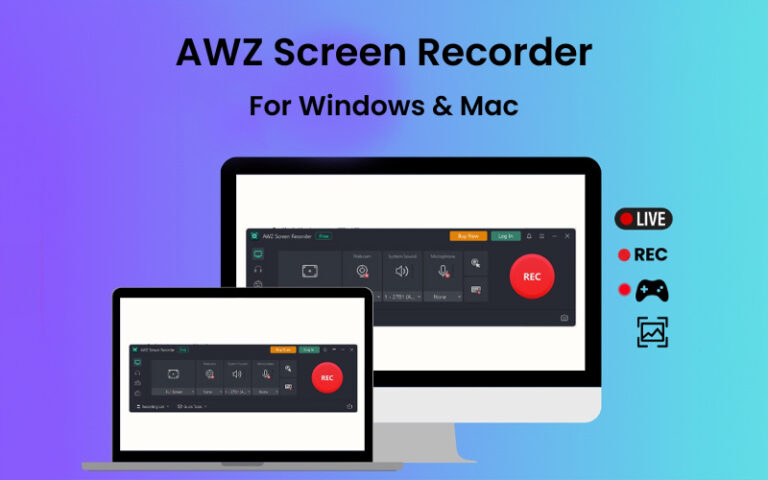 AWZ Screen Recorder [Windows & Mac] - Lifetime Deal | DealFuel