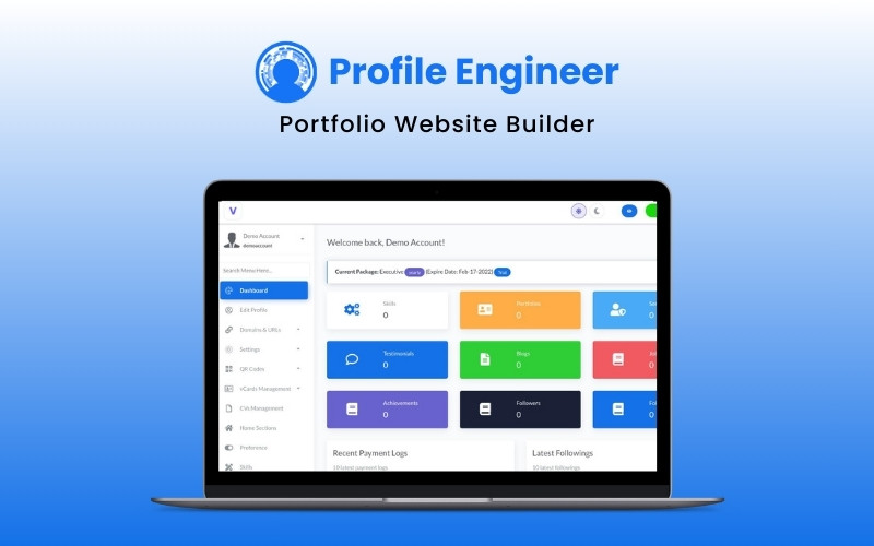 Profile Engineer - Portfolio Website Builder | Lifetime Deal