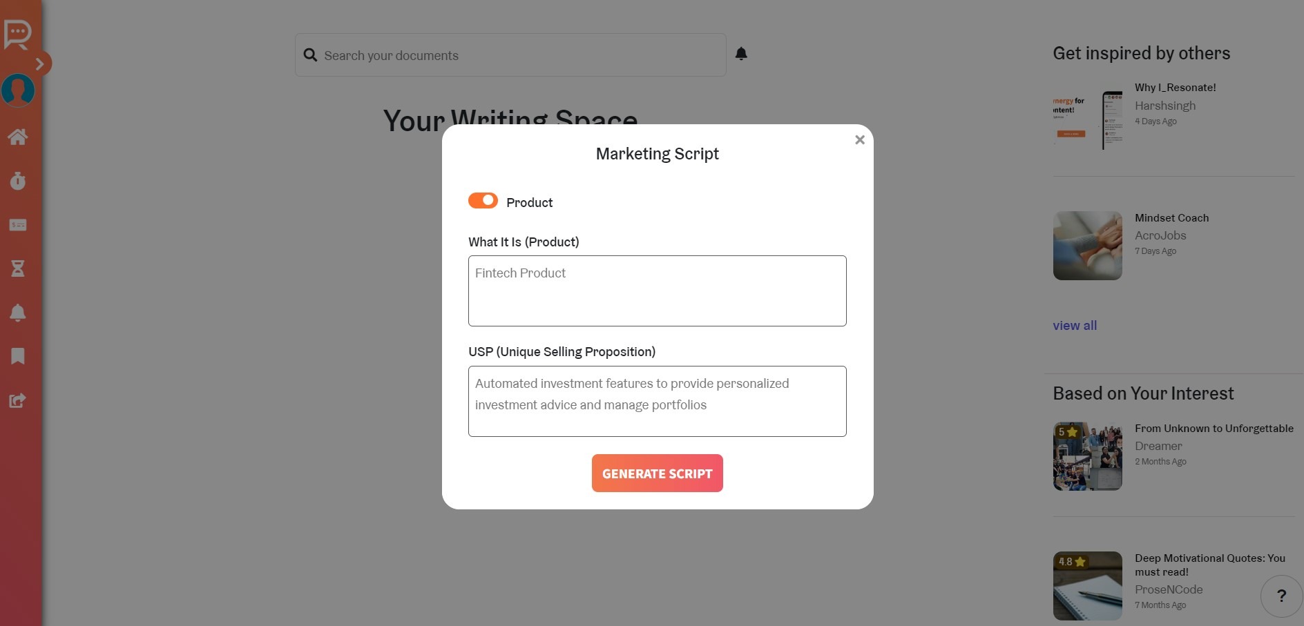 i-Resonate Pro - AI Text Editor & Publishing Platform | Lifetime Deal