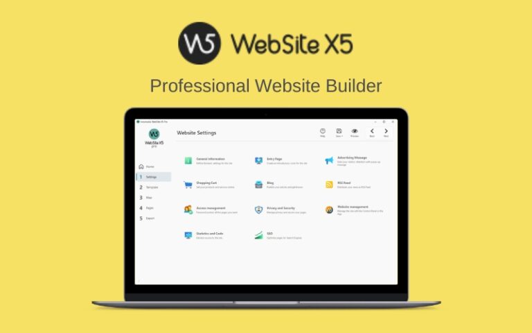 Website X5 - Professional Website Builder - Lifetime Access