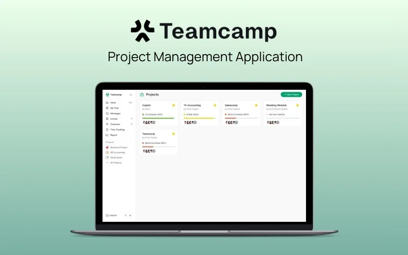 TeamCamp - Project Management Application | Lifetime Access