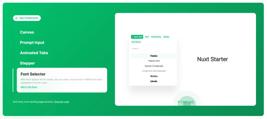 NuxtStarterAI - NuxtJS Web App Builder - Lifetime Deal
