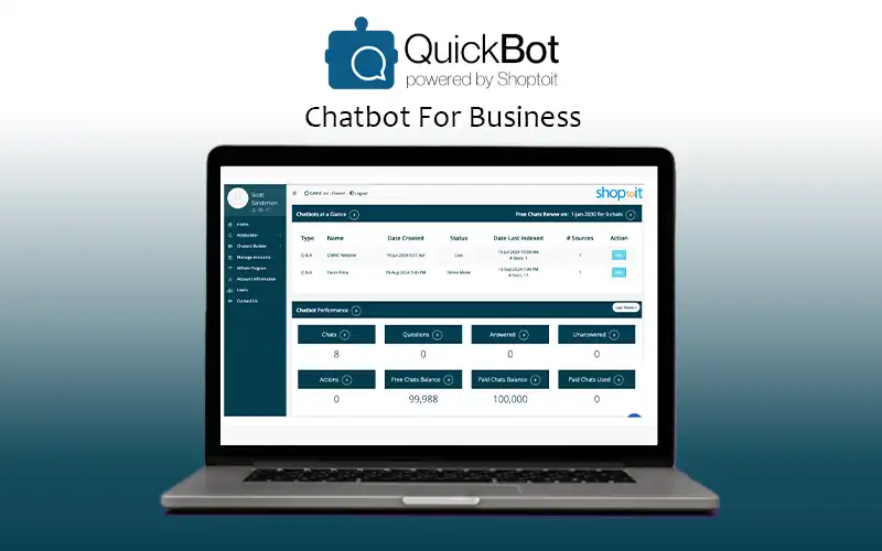 QuickBot - Chatbot For Business | Lifetime Access | DealFuel