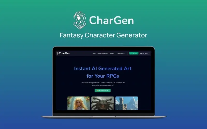 CharGen - AI Fantasy Character Generator - Annual Access