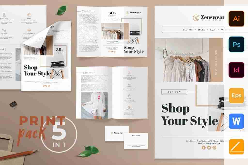 Professional Design Templates Bundle | Extended License