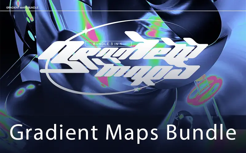 180+ Gradient Maps, Heatmaps & Stickers Bundle | DealFuel