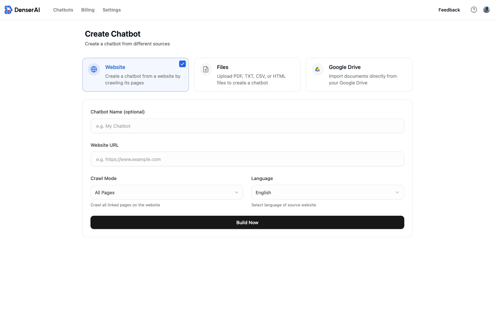 DenserAI - Build AI Chatbots - Annual Subscription | DealFuel