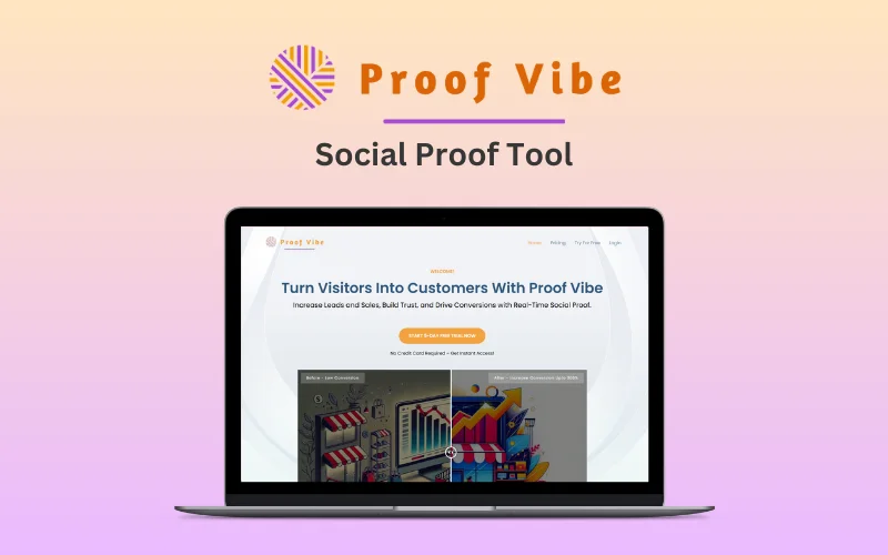 Proof Vibe - Social Proof Tool - Lifetime Access | DealFuel