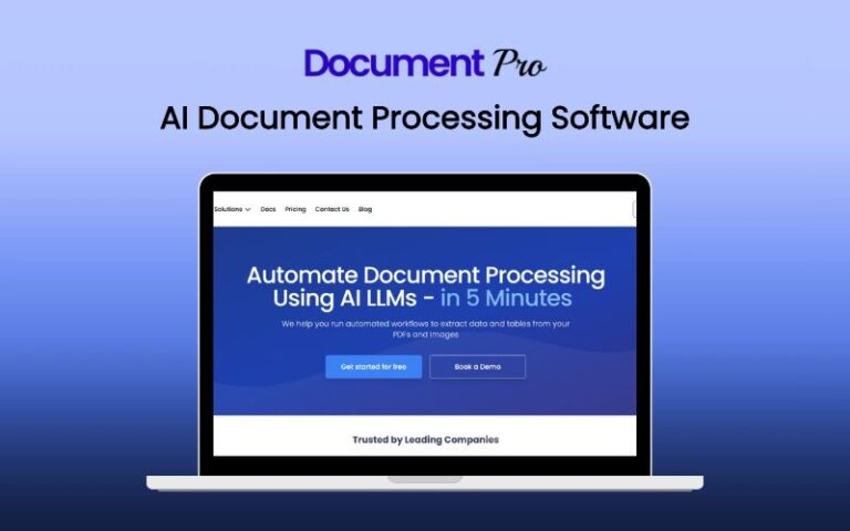 DocumentPro - AI Document Processing Software | DealFuel