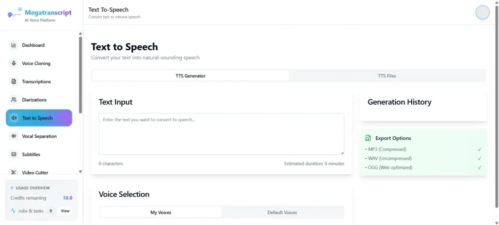 Megatranscript - AI Text To Speech Tool - Lifetime Deal | DealFuel